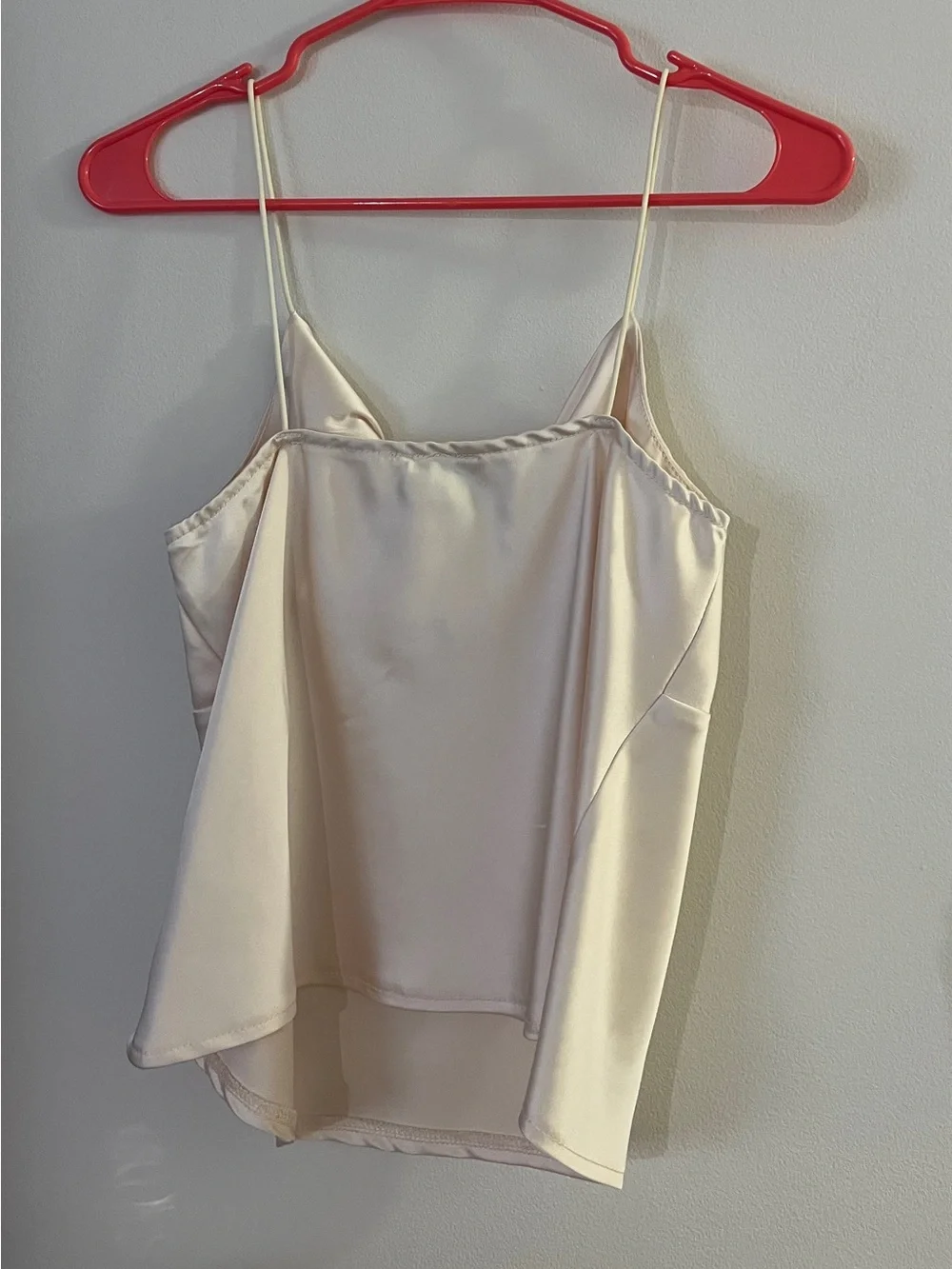 Princess Polly | Tops | Satin Cowl Neck Spaghetti Strap Cami Princess ...